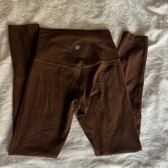 lululemon athletica | Shorts | Brown Lululemon Legins | Poshmark